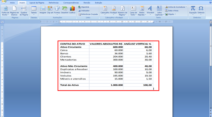 Como adicionar uma planilha do Excel dentro do Word Como adicionar uma planilha do Excel dentro do Word