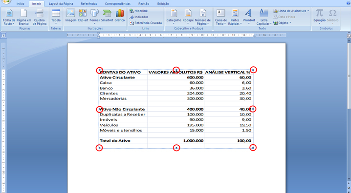 Como adicionar uma planilha do Excel dentro do Word Como adicionar uma planilha do Excel dentro do Word