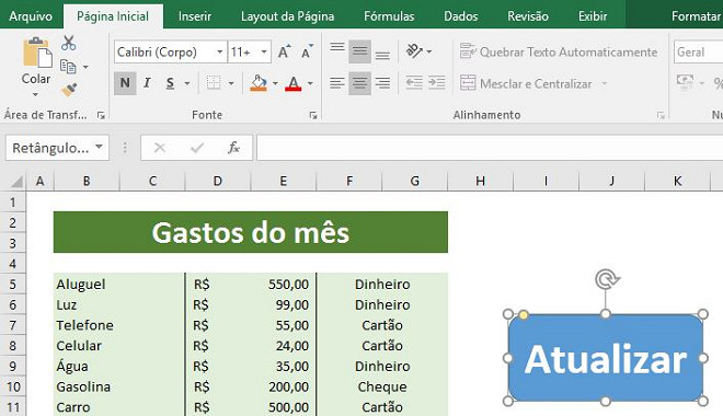 Como Atribuir Uma Macro A Um Botão No Excel
